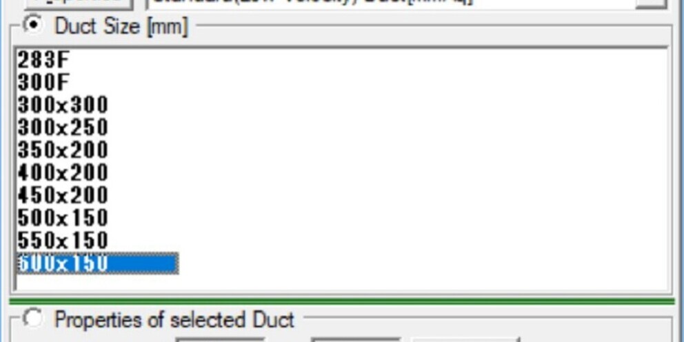 Duct Checker - Tính chọn kích thước ống gió, miệng gió - SAVA M&E
