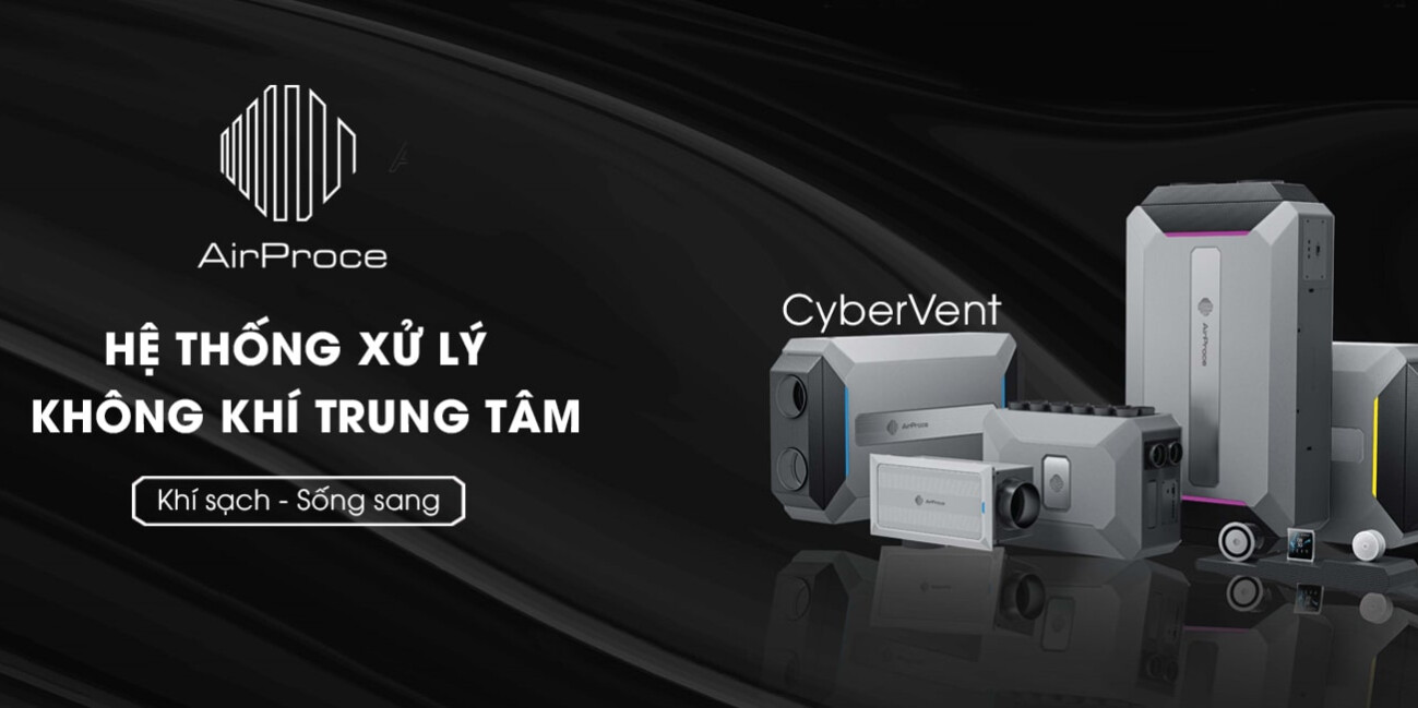 Hệ thống lọc bụi mịn và cấp khí tươi trung tâm thông minh AirProce - SAVA M&E
