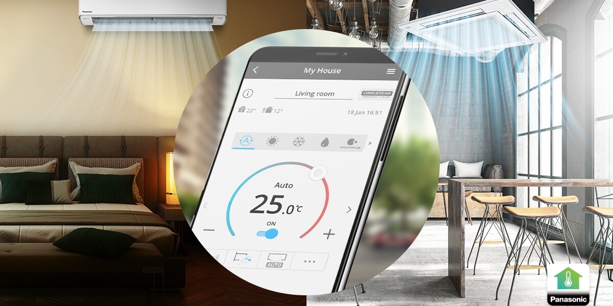 Ứng dụng Panasonic Comfort Cloud - SAVA M&E