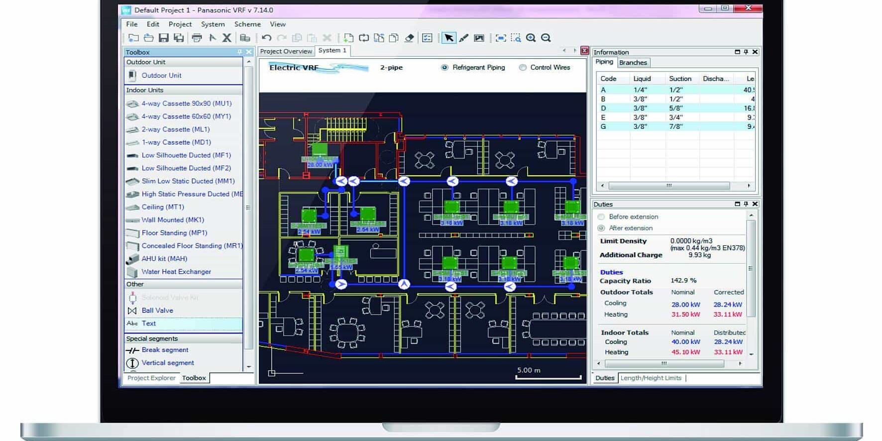 Phần mềm CAC Design Support của Panasonic - SAVA M&E